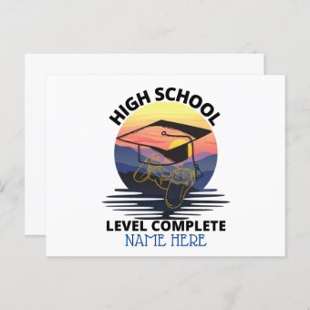 Graduation Congratulations Level Up Card | Zazzle