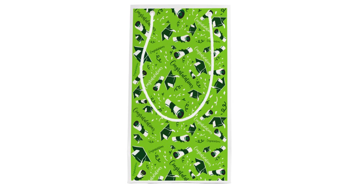 Graduation Congratulations Small Gift Bag | Zazzle