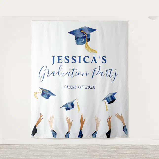 Graduation Custom Backdrop Photo booth | Zazzle