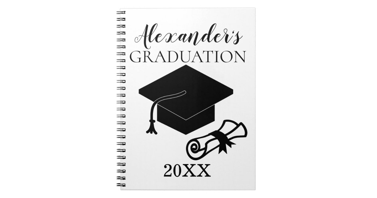 Graduation Custom Guest Book | Sign in Book | Zazzle