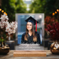 Graduation Custom Name Image Shool Grad Class Acrylic Sign | Zazzle