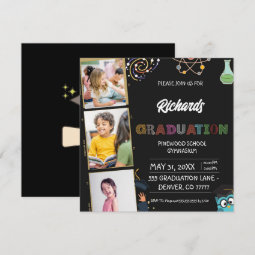 Graduation Day Invitation Card for kindergarten | Zazzle