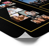 Graduation Day Senior Class of 2024 Photo Collage Poster | Zazzle