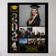 Graduation Day Senior Class of 2024 Photo Collage Poster | Zazzle