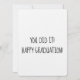 Graduation Dear Math Card | Zazzle