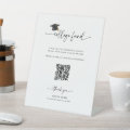 Graduation Donation Qr Code College Fund Sign | Zazzle