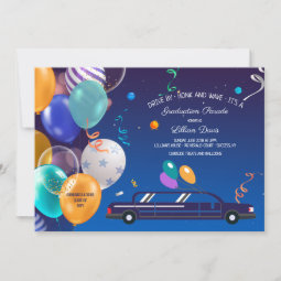 Graduation Drive Through Parade Invitation | Zazzle