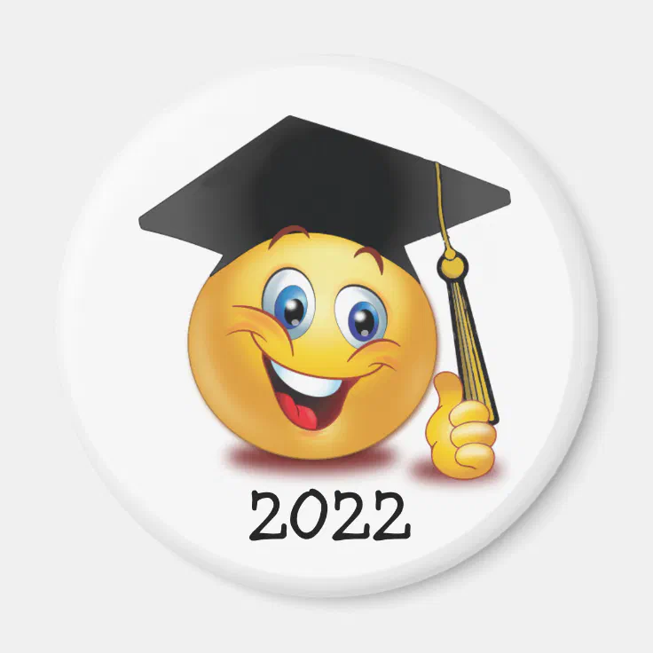 Graduation Emoji Magnet | Zazzle