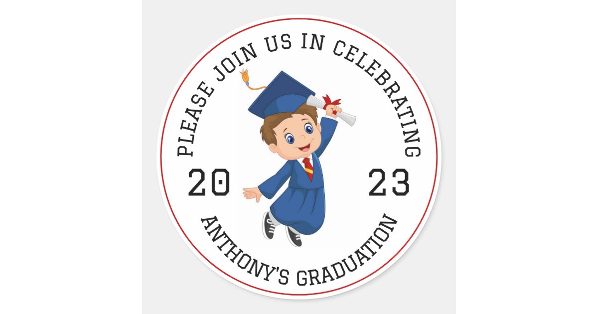 Graduation Envelope Seal | Zazzle