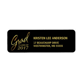 Graduation Shipping, Address, & Return Address Labels | Zazzle