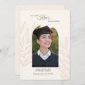 Graduation Foliage Photo Invitation | Zazzle