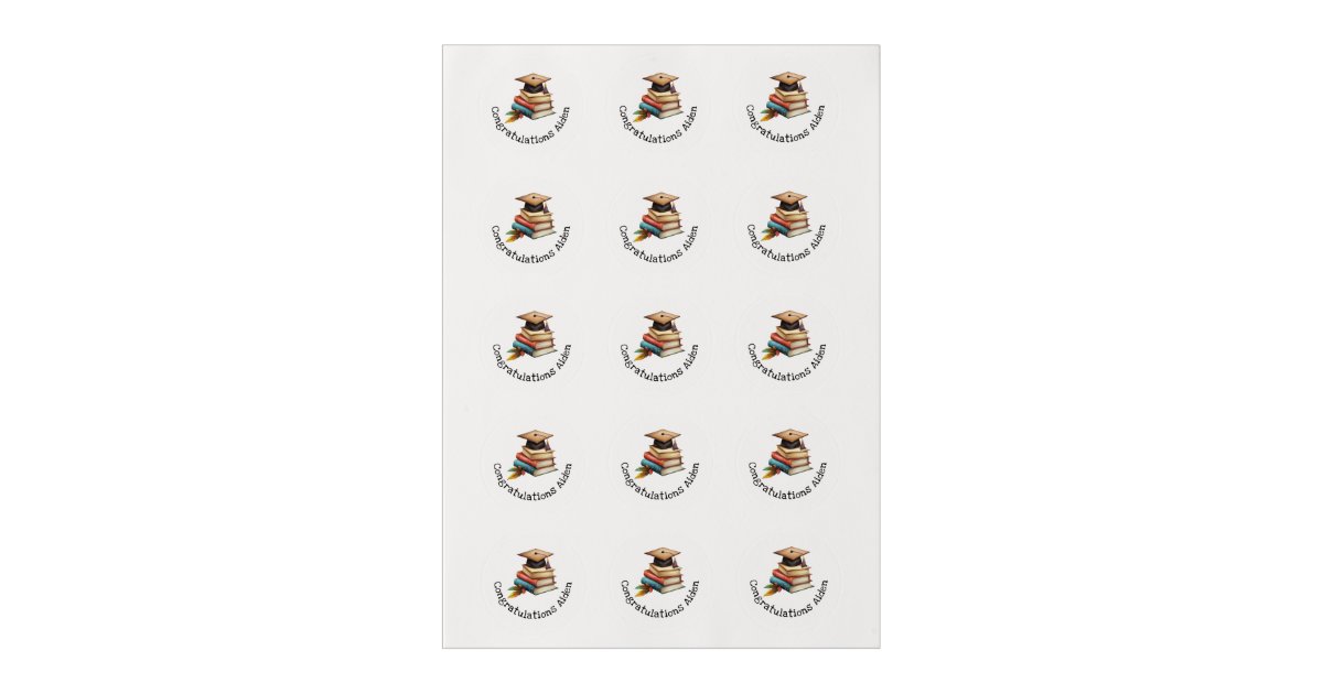 Graduation Frosting Rounds | Zazzle