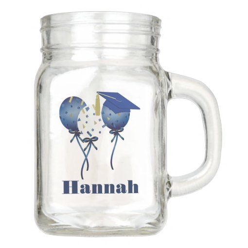 Graduation Gift Personalized Mason Jar | Zazzle