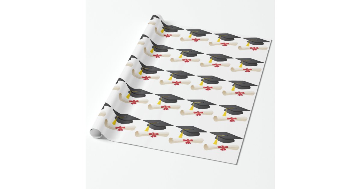 Graduation Gift Wrapping paper | Zazzle
