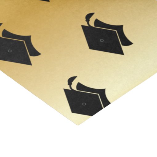 Graduation Gold Tissue Paper | Zazzle