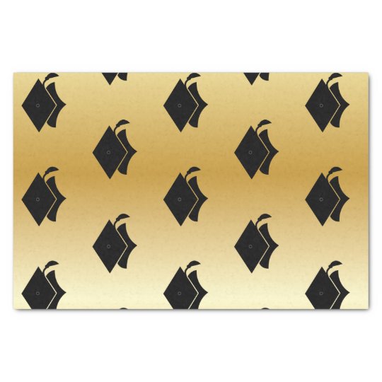 Graduation Gold Tissue Paper | Zazzle.com