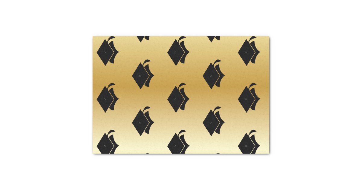 Graduation Gold Tissue Paper | Zazzle