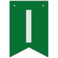 Graduation Green School Bunting Banner | Zazzle