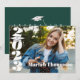 Graduation Green Typography Photo Class Of 2023 Invitation | Zazzle
