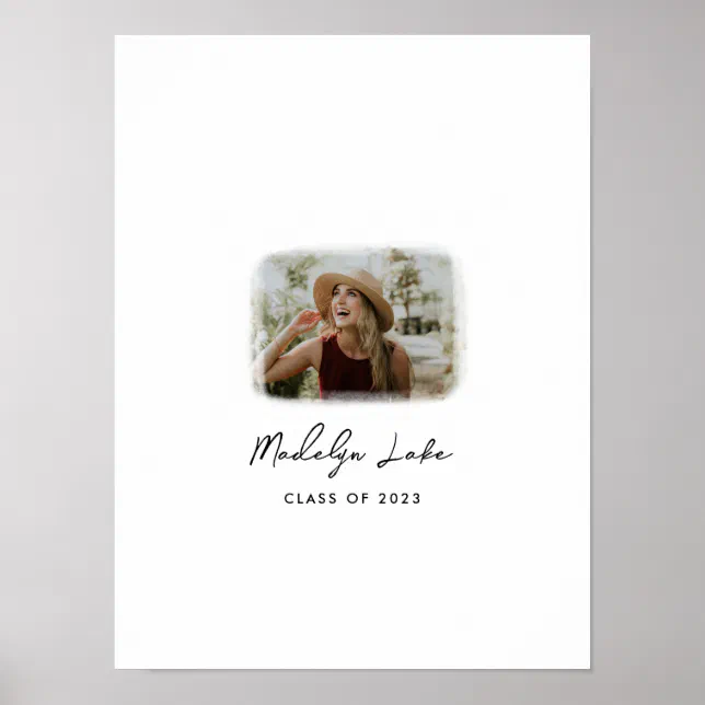 Graduation Guest Book Alternative Signable Poster | Zazzle