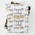 Graduation Hand Lettered CONGRATS GRAD Wrapping Paper Sheets | Zazzle