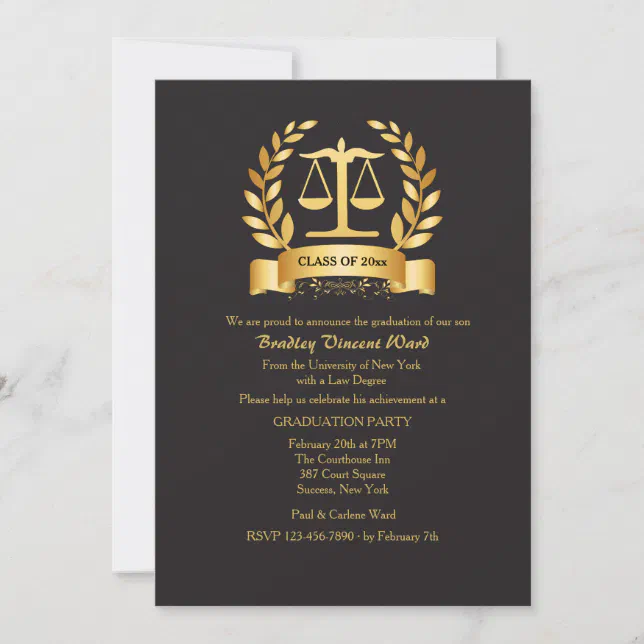 Graduation Honors Invitation | Zazzle