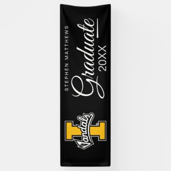 Graduation | Idaho Vandals Logo Banner | Zazzle