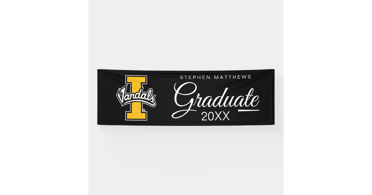 Graduation | Idaho Vandals Logo Banner | Zazzle