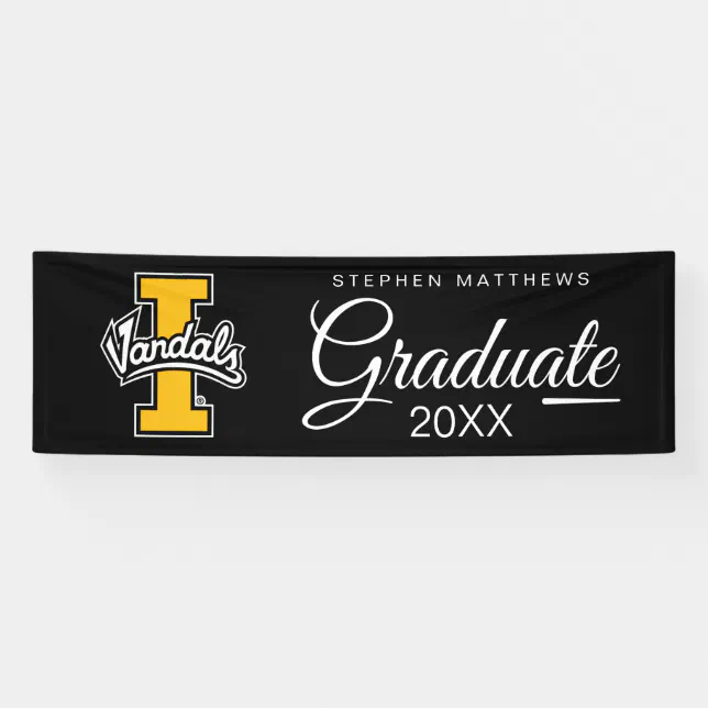 Graduation | Idaho Vandals Logo Banner | Zazzle