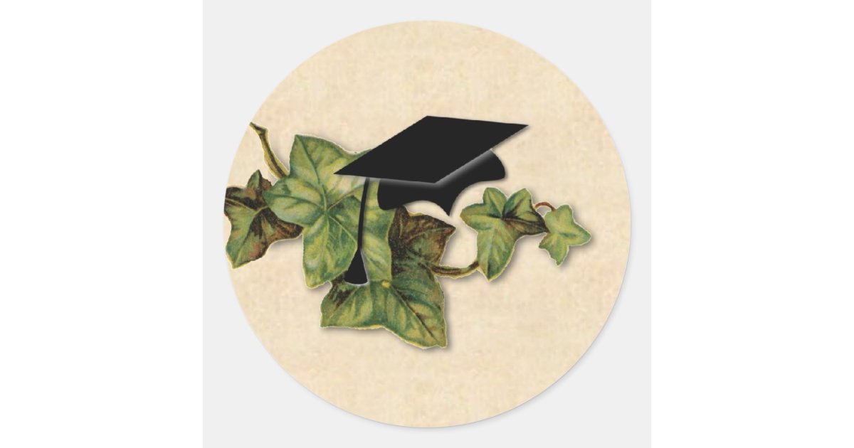 Graduation Ivy Sticker | Zazzle