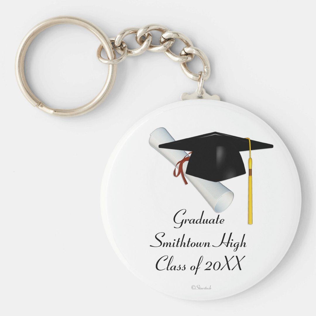 Graduation Keychain | Zazzle