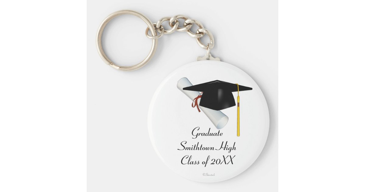 Graduation Keychain | Zazzle