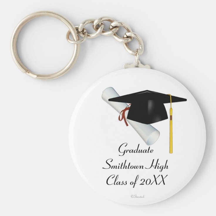 Graduation Keychain | Zazzle