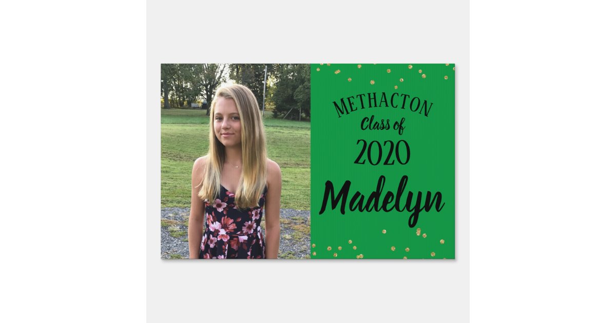 Graduation lawn sign, 2020 graduation yard sign | Zazzle