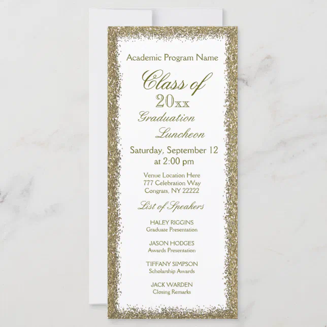 Graduation Luncheon Invitation | Zazzle