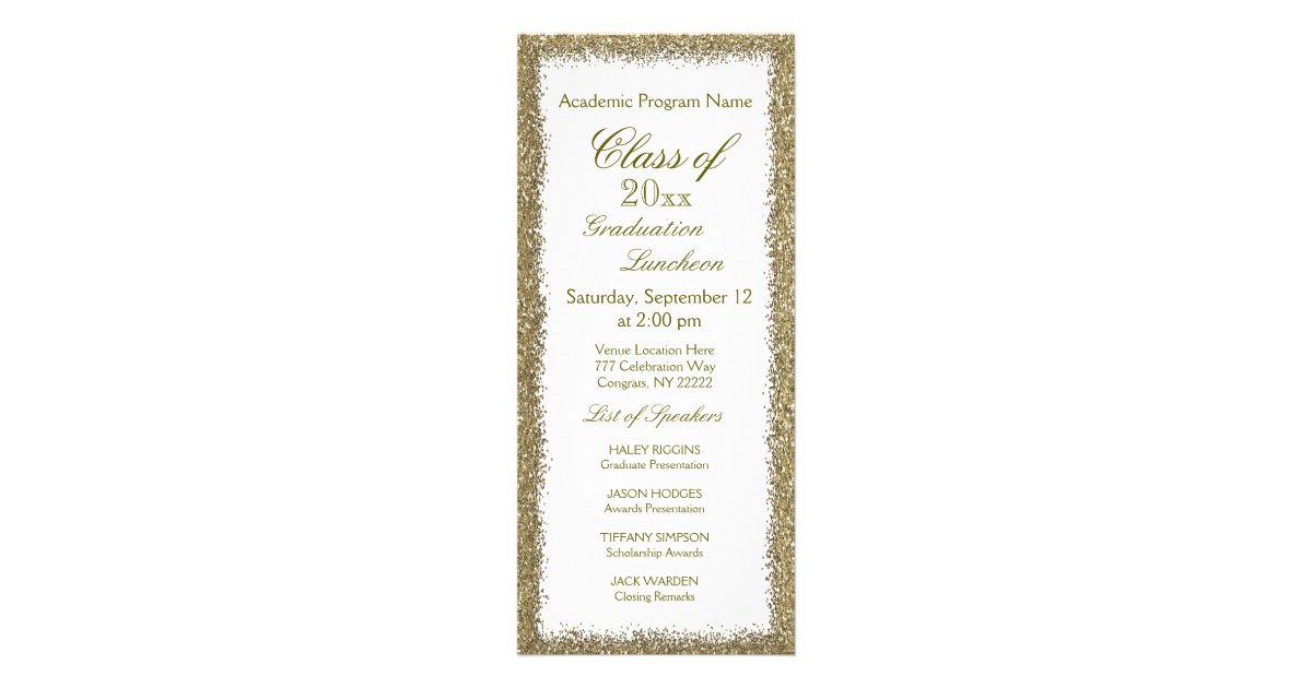Graduation Luncheon Invitation | Zazzle.com