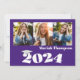Graduation Multi Photo Purple Class 2023 QR Code Invitation | Zazzle