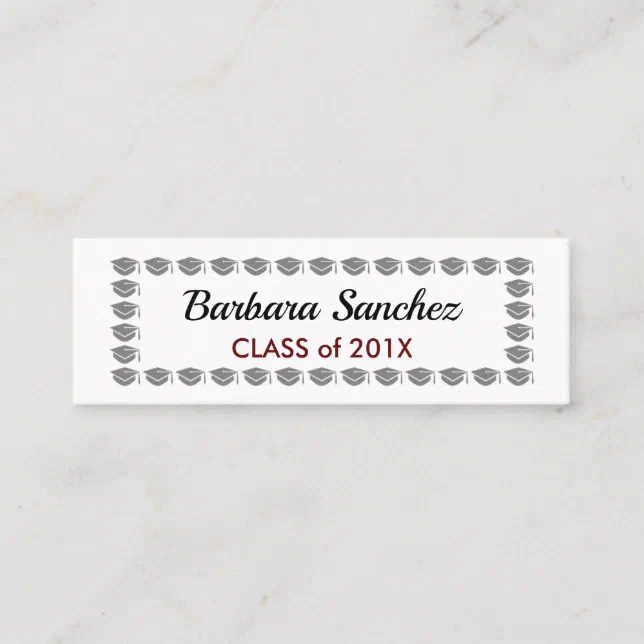 Graduation Name Card | Zazzle