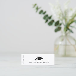 Graduation Name Card - Announcement Insert | Zazzle