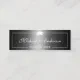 Graduation Name Card - Classic Black Grey Gradient | Zazzle