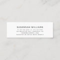 Graduation Name Card | Modern Script Insert Card | Zazzle