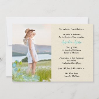 Graduation Open House Invitation | Zazzle
