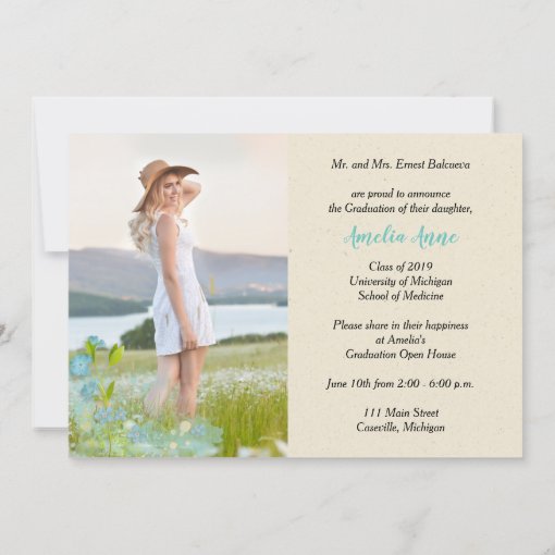 Graduation Open House Invitation | Zazzle
