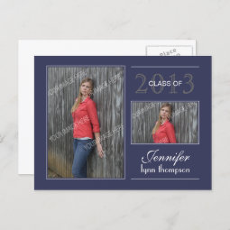 Graduation Open House Postcard | Zazzle