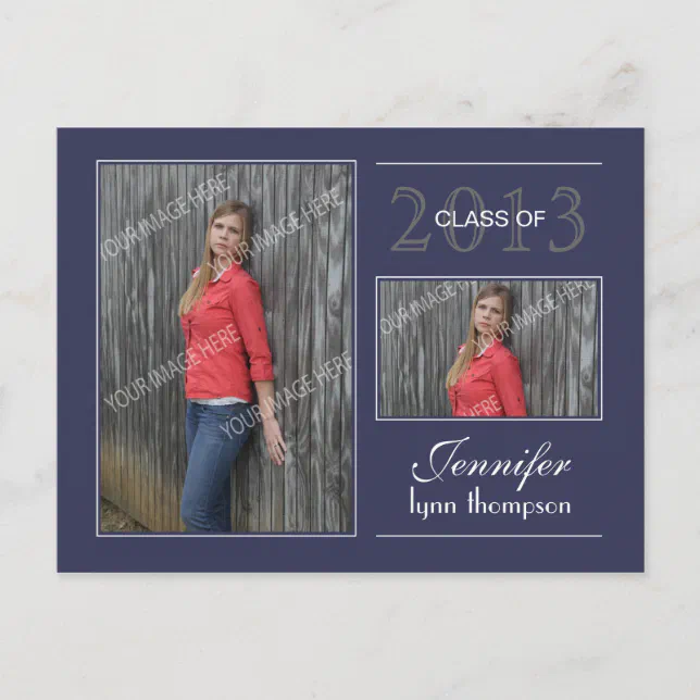 Graduation Open House Postcard | Zazzle