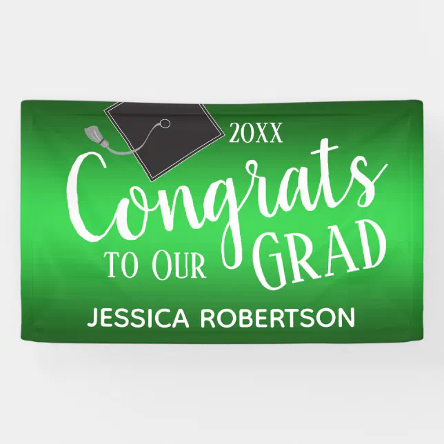 Graduation Party Class of 2021 Banner | Zazzle