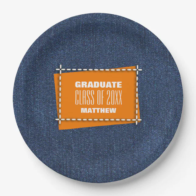 Graduation Party Custom Paper Plates | Zazzle