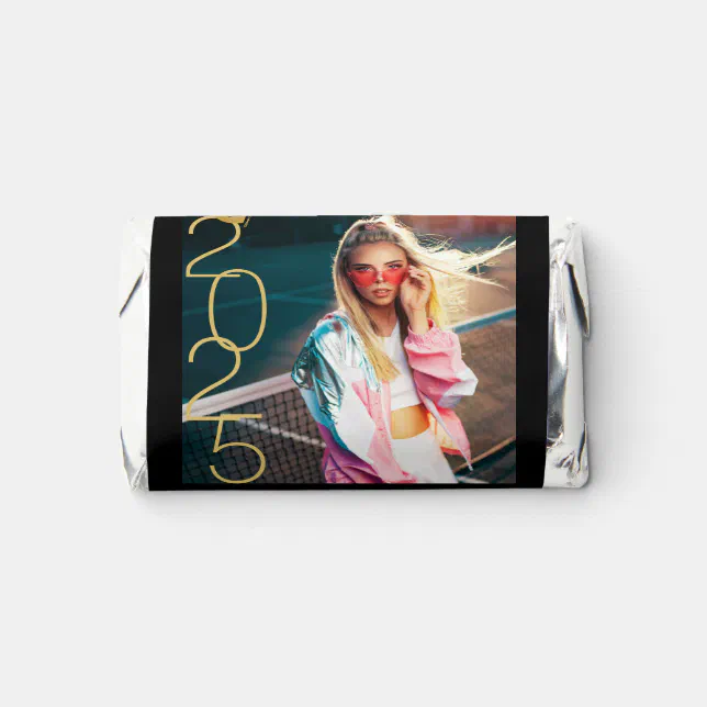 Graduation Party Favor Photo Mini Candy Wrappers | Zazzle