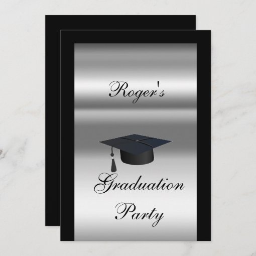 Graduation Party Formal Invitation | Zazzle