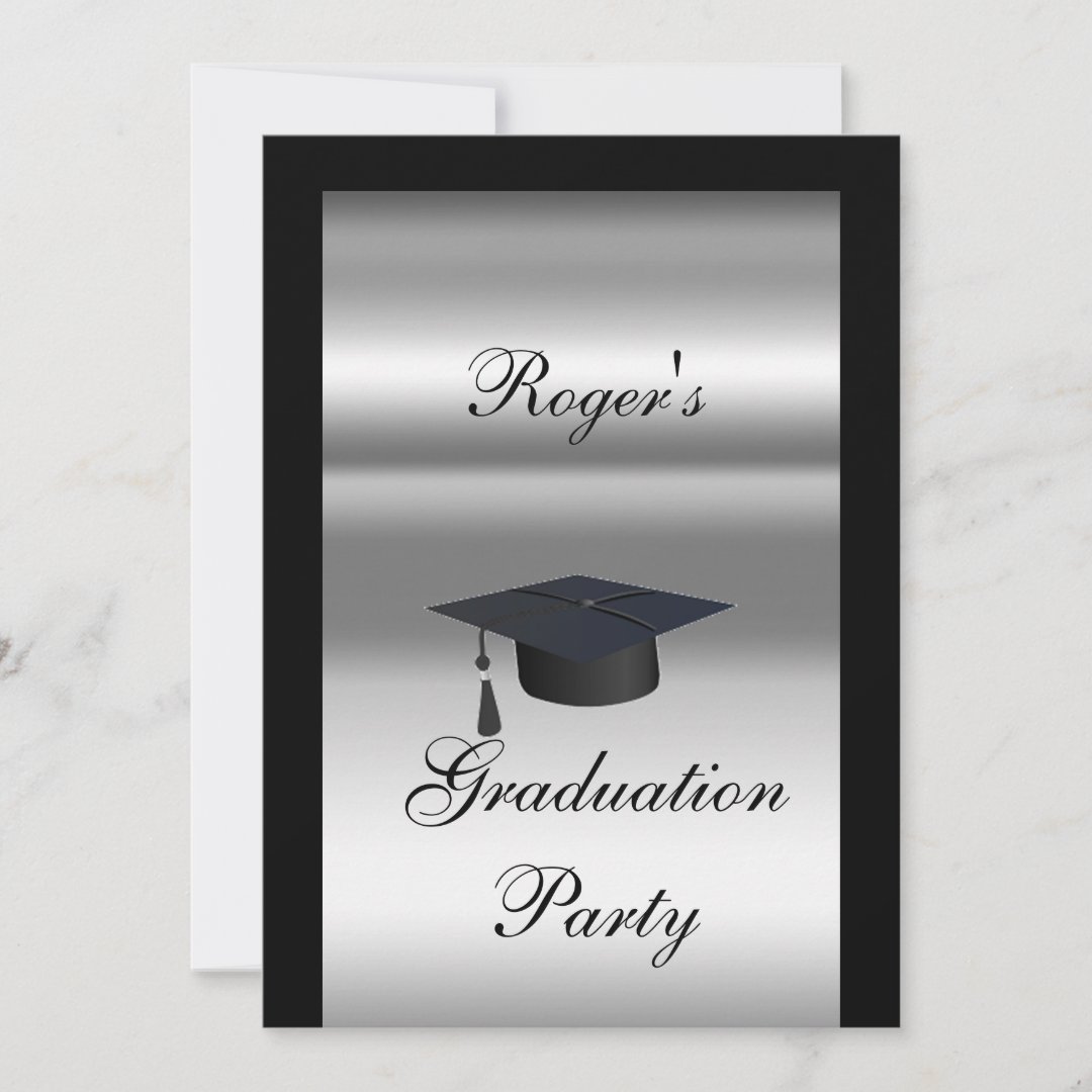 Graduation Party Formal Invitation | Zazzle